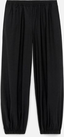 Arket Hose Mit Barrel Leg -Schwarz