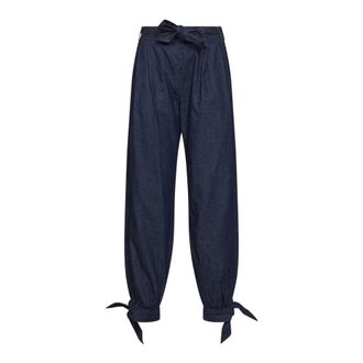 Zimmermann Aster Denim Harem Pant - - Trousers - Damen - Schwarzk - S