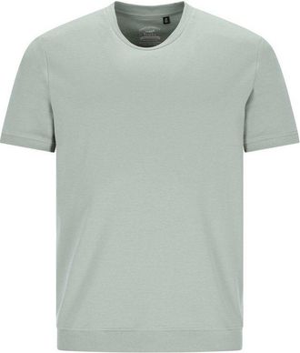 Hajo T-Shirt T-Shirt im Blousonstyle unifarben in reiner Baumwolle