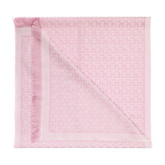 Ferragamo Gancini Schal - - Accessories - Damen - Rosa - ONE SIZE