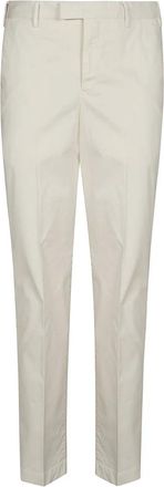 Pantaloni Torino Master FF Satin Stretch Hose - - Trousers - Herren - Wei&szlig; - L