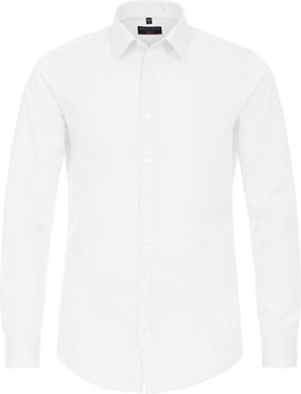Redmond Businesshemd Uni Slim Fit Weiß XXL