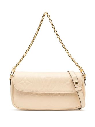 Louis Vuitton sac &agrave; bandouli&egrave;re Empreinte Giant Ivy Wallet on Chain (2021-2025) - Marron