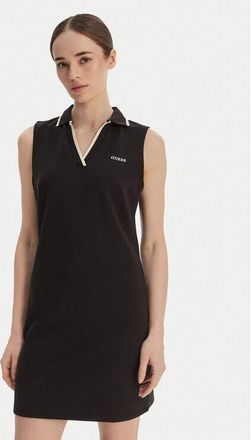 Guess Kleid f&uuml;r den Alltag V6GK02 K2928 Braun Regular Fit