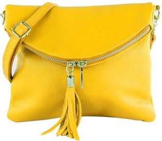 modamoda.de Modamoda de T07L / T139L - Petit sac &agrave; bandouli&egrave;re en cuir pour femme - 2 mod&egrave;les - Fabriqu&eacute; &agrave; la main en Italie, s