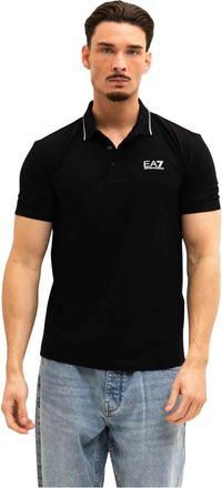 Emporio Armani Homme, Tops, Noir, Taille: XL Polo