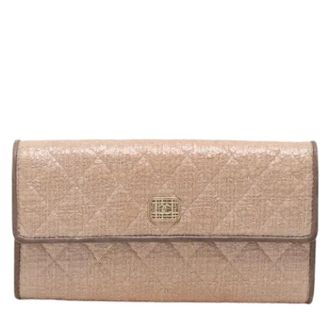 Chanel Pre-owned Flap Wallet - - Pre-owned - Damen - Beige - ONE SIZE