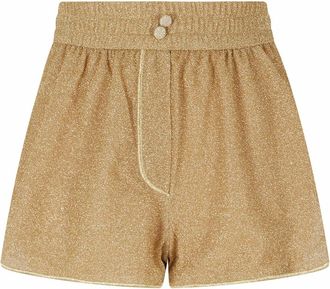Os&eacute;ree Femme, Shorts, Jaune, Taille: 38 FR Lumiere Boxer Shorts
