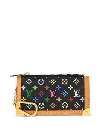 Louis Vuitton porte-monnaie Pochette Cl&eacute;s (2005) - Noir