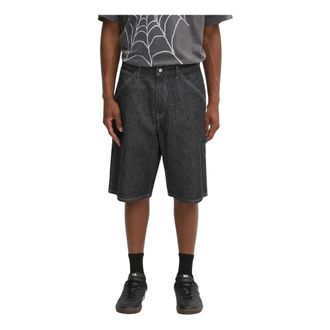 Neighborhood Short en jean de peintre - Homme - Shorts - Noir - Taille: XL