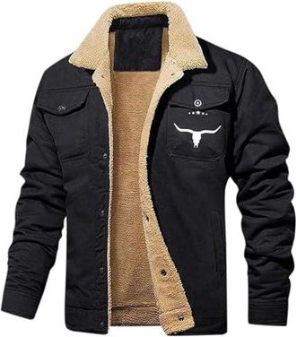 Generic Manteau Homme Mi Saison Manteau Inspecteur Gadget Manteau Homme Chaud Veste Teddy Homme Veste Aviateur Veste en Cuir Homme Pas Chere Veste en Jean Hom