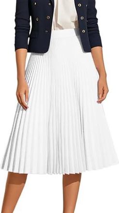 Generic Jupe a Volant Noir Grossesse Plissee Trapeze Dorée Coton Poudré Dentelle Matelassée Asymetrique Ample Cigarette Ciel Country Côté Orientale Serrée Ele