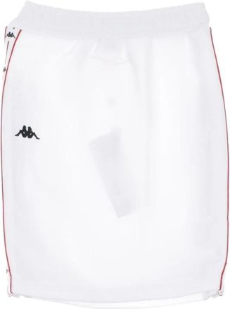 Kappa Stilvoller Damen Kurzer Rock in Wei&szlig;/Rot/Schwarz - - Skirts - Damen - Wei&szlig; - XS