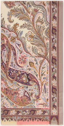 Etro Etro Schal Mit Cashmere Und Seide rosa