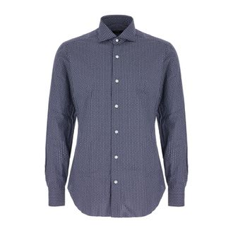 Barba Herren, Shirts, Blau, LGröße