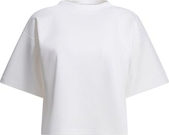 Alaia T-shirt coupe carr&eacute;e
