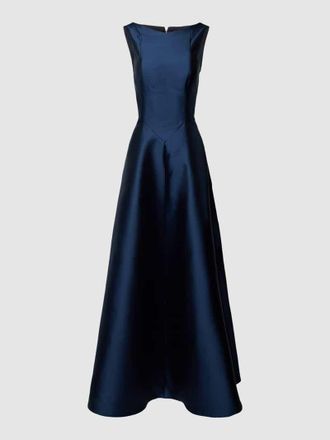 Swing Abendkleid mit U-Boot-Ausschnitt