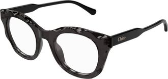 Chlo&eacute; Femme, Accessoires, Gris, Taille: 49 MM Monture optique Panthos