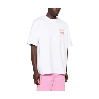 Casablanca T-Shirt - - Tops - Herren - Wei&szlig; - L