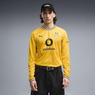 Puma Maillot &agrave; manches longues Home 26/27 Borussia Dortmund Homme, V&ecirc;tements, Jaune, 3XL