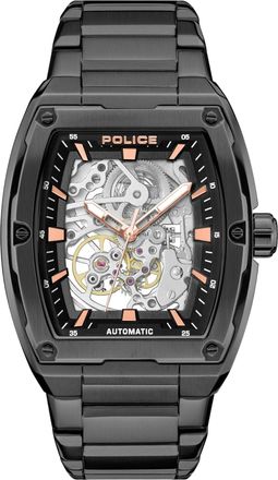 Police Analoguhr Skeletor
