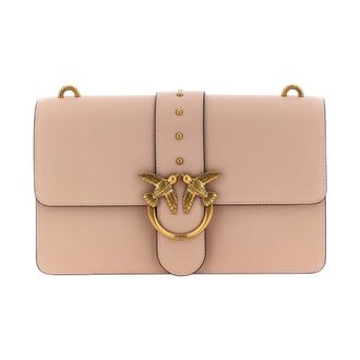 Pinko Pinko, Femme, Sacs, Rose, Taille: ONE Size Love One Classic Sac à bandoulière