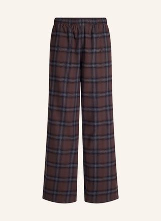 SKIMS Skims Schlafhose Flannel Aus Flanell braun