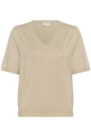 Kaffe Strickpullover KAlizza M, Feather Gray Melange M