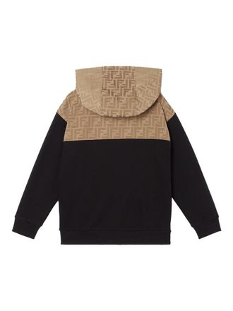 Fendi Cotton-Blend Sweatshirt - Beige
