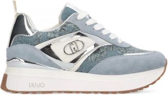 Liu Jo Femme, Chaussures, Bleu, Taille: 36 EU Maxi Wonder Platform Baskets