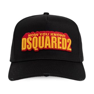 Dsquared2 Casquette de baseball - Homme - Accessoires - Noir - Taille: ONE Size