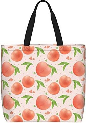 Generic Sac Fourre-Tout P&ecirc;che Sac &Agrave; Provisions R&eacute;utilisable De Grande Capacit&eacute; Sacs En Toile, Pour Shopping, Burea, Tous Les Jours, Filles