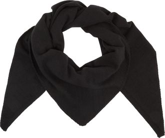 Tom Tailor Damen Dreieck Schal, 14482 - Deep Black, ONESIZE