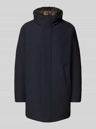 Strellson Regular Fit Parka mit abnehmbarem Kunstfellkragen