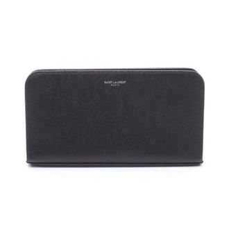 Saint Laurent Portefeuille long Pre-owned (bi-fold) - Femme - Pre-owned - Noir - Taille: ONE Size