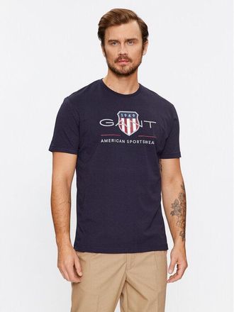 GANT T-Shirt Reg Archive Shield Ss 2003199 Dunkelblau Regular Fit