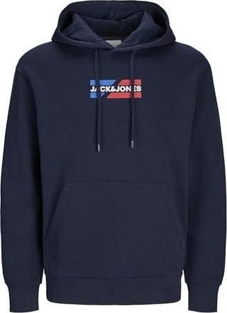 Jack & Jones Sweat &agrave; Capuche Sweat &agrave; Capuche Logo Sky Captain M Sky Captain M