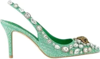 Kurt Geiger Femme, Chaussures, Vert, Taille: 36 EU Belgravia Sling Back Heel