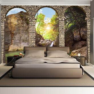 Artgeist Fotomurale Adesivo - Rilassamento Al Mattino - 441x315