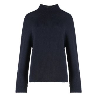 THE (ALPHABET) Damen, Strickwaren, Blau, SGr&ouml;&szlig;e