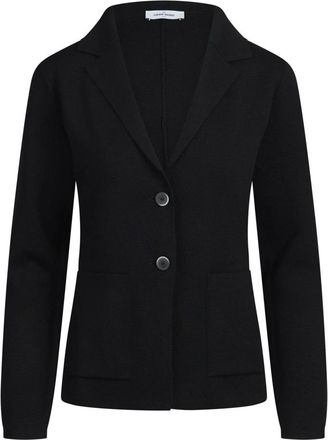 Gran Sasso Veste en laine boutonn&eacute;e - Femme - Pulls - Noir - Taille: 38 FR