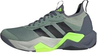 adidas Mens Chaussure de Training Rapidmove ADV 2 HIIT, Silver Green/Core Black/Lucid Lemon, 42