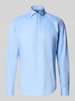 HUGO BOSS Regular Fit Businesshemd mit Haifischkragen