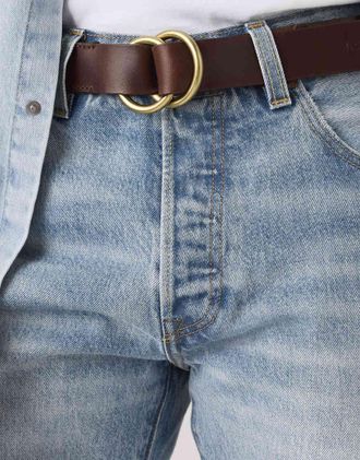 Levi's Camden Bison - Ceintures avec anneau - Neutre-Brown