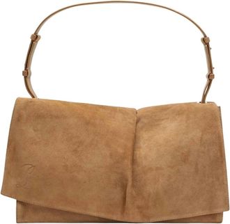 Christian Louboutin Femme, Sacs, Beige, Taille: ONE Size Sac Bandoulière Petit Baggy