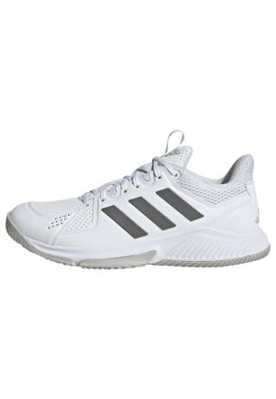 adidas Damen Court Flight Shoes, FTWR White/Grey Four/Grey Two, 45 1/3 EU