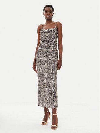 HUGO BOSS Sommerkleid Noffiano 50540915 Bunt Slim Fit