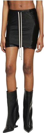 Rick Owens Femme, Jupes, Noir, Taille: 36 FR Temple Buds en jersey liquide
