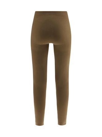 Wolford Womens Seamless Leggings Olive Dust Polyamide; Elastane Trousers