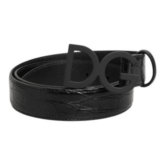 Dolce & Gabbana Klassischer Anzugsg&uuml;rtel - - Accessories - Damen - Schwarzk - ONE SIZE